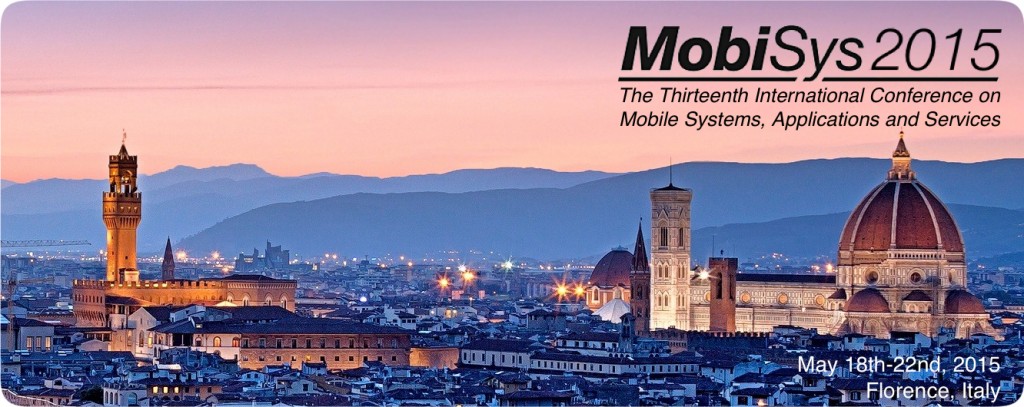 MobiSys_2015 – Internet of Things Laboratory